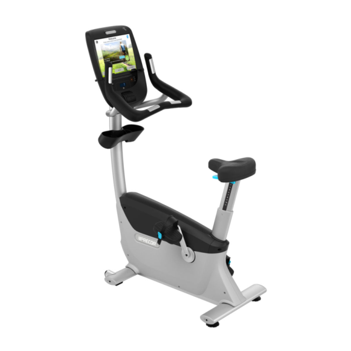Precor UBK 885 Upright Bike with P82 Console | BNKR26 | Certified Pre-Owned